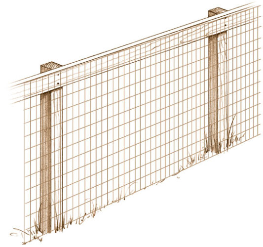 Mesh Fencing Installation Basics – Mother Earth News